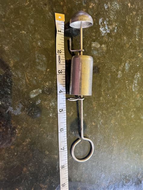 Metal Object 8 Inches Long No Markings Hollow Part And Clip Slide Up And Down R Whatisthisthing