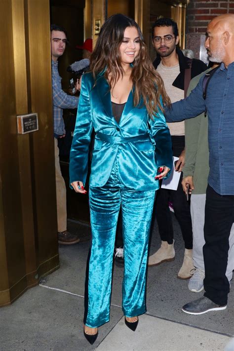 Selena Gomez Arrives And Leaves Elvis Duran Z100 Morning Show In New