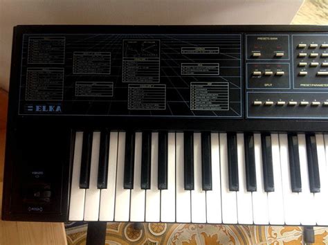 Matrixsynth Elka Ek 22 Analog Synthesizer 1986 Demo