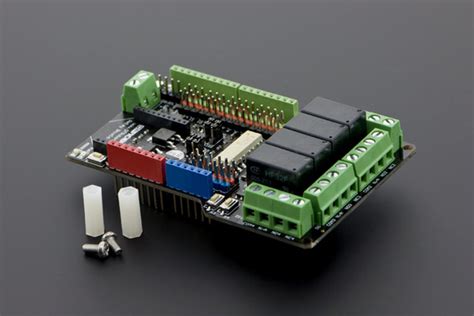 Channel Relay Shield For Arduino Uno Dfrobot
