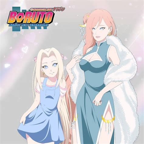 Naradin ⭐ On Instagram “【emika ＆ Hana】 Emika And Her Aunt Hana 𝑻𝒉𝒆 𝒃𝒂𝒄𝒌𝒔𝒕𝒐𝒓𝒚 𝒂… Anime Naruto