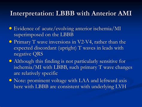 Ppt Ecg 101 Ami With Lbbb Or Ppm Powerpoint Presentation Free