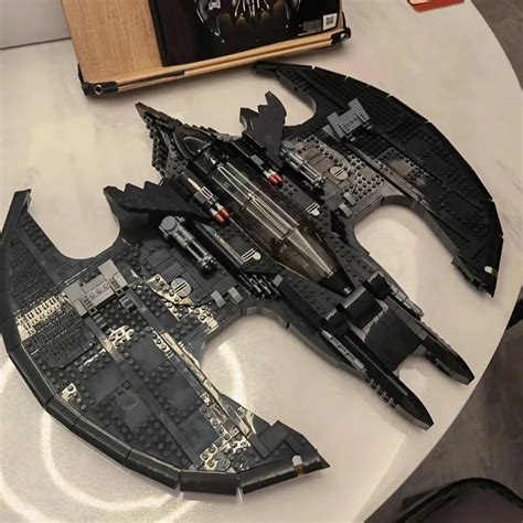 영화 히어로 클래식 우주선 50006 모델 1989 박쥐 날개 빌딩 블록 벽돌 장난감 어린이 선물 세트 호환 76161