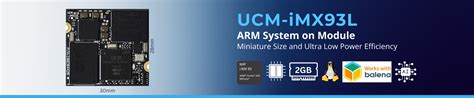 ucm imx93l nxp i mx93 som anders electronics