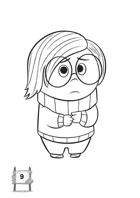 تلوين شخصيات كرتونية تلوين قلبا وقالبا Inside Out