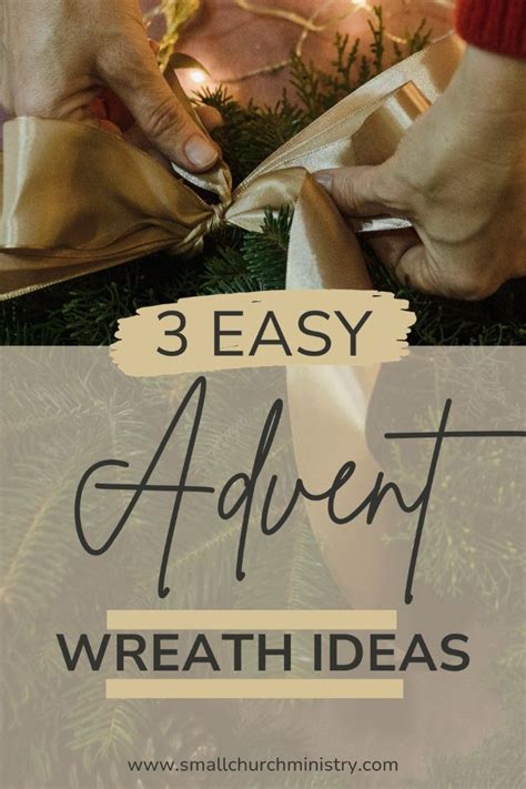 3 Easy Advent Wreath Ideas Christmas Advent Wreath Advent Wreath Advent Wreath Candles