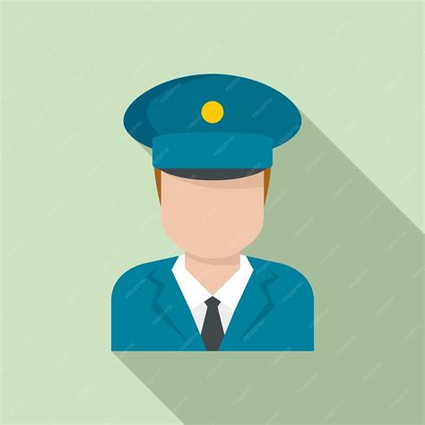 Premium Vector Electric Train Driver Icon Flat Illustration Of Electric Train Driver Vector