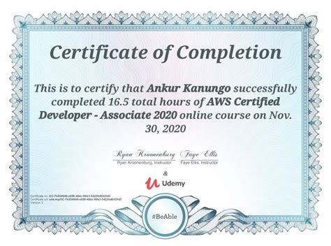 Aws Awscertification Awsdeveloper Clouddevelopment Awslearning Cloud Ankur Kanungo