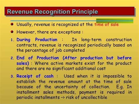 Revenue Cycle Threats And Controls Poc Revenue Recognition