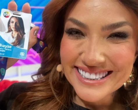 Sbt Aposta Todas As Suas Fichas Em Thayse Teixeira Após Saída De