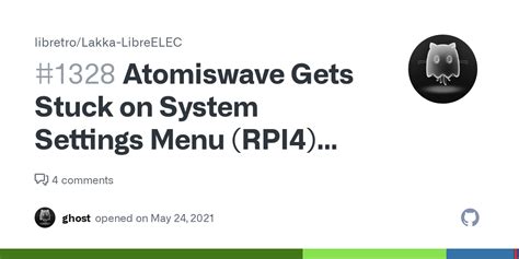 Atomiswave Gets Stuck On System Settings Menu Rpi4 Flycast · Issue