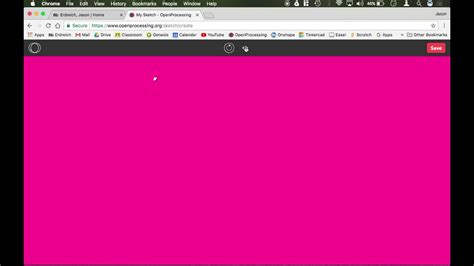 How To Set The Screen Resolution And Background Color In The P5 Js