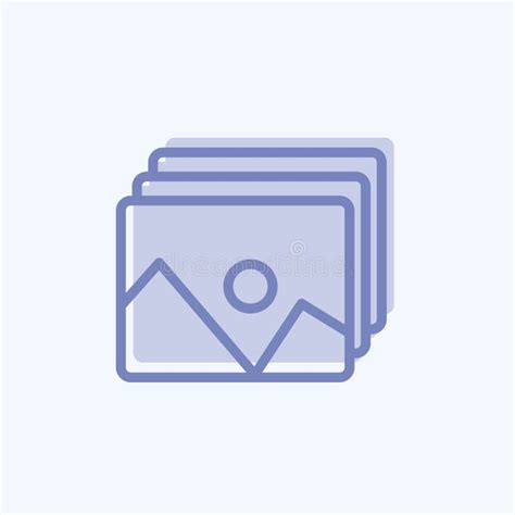 Icon Photos Suitable For Art Symbol Two Tone Style Simple Design Editable Design Template