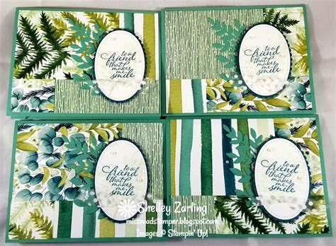 Miss Mad Stamper Color Blocking Forever Greenery