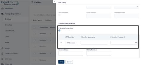 E Invoice Api Enablement