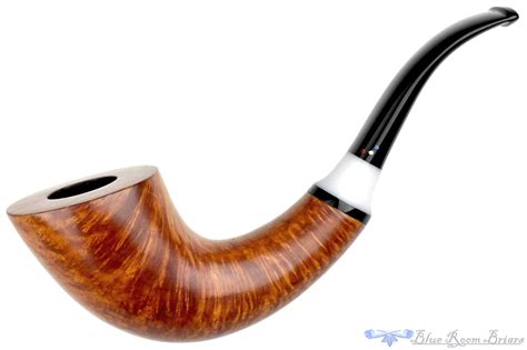 Dr Bob Pipe H Large Horn With Acrylic Blue Room Briars