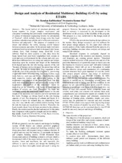 Design And Analysis Of Residential Multistory Building G Design And Analysis Of