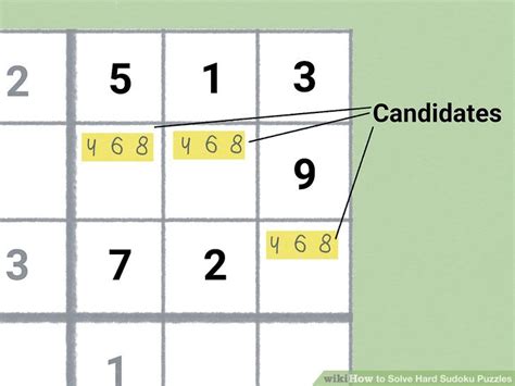 13 Easy Ways To Solve Hard Sudoku Puzzles Wikihow