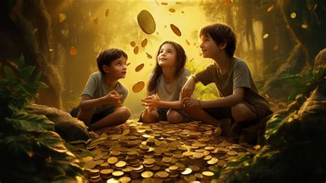 اطفال بيعيشوا فى الغابة لوحدهم وبيلاقوا كيس فلوس سحرى مهما تصرف منه مش