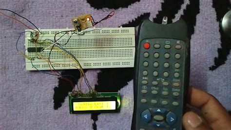 rc 5 infrared remote control decoder with pic16f84a microcontroller and