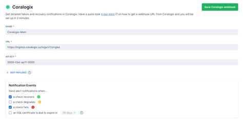 Export Metrics And Data Via Coralogix With Checkly Checkly Docs