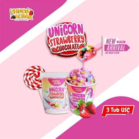 Unicorn Strawberry Chocolate By Choco Albab Shopee Singapore