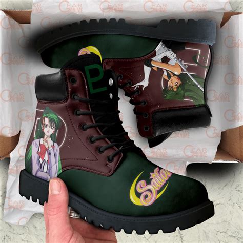 Sailor Moon Sailor Pluto Boots Sailor Moon Merch