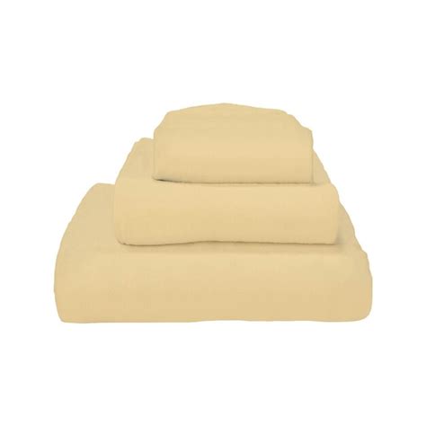 Premium Photo Yellow Towel Isolated On White