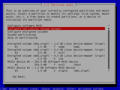 Set Up A Fully Encrypted Raid1 Lvm System Lenny Page 6 Page 6