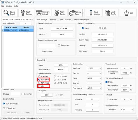 modbus connection guide wiznet document system