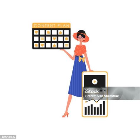 여자 아이는 손글씨로 억압 계획을 들고 있습니다 트렌디한 스타일 벡터 일러스트레이션 건축에 대한 스톡 벡터 아트 및 기타 이미지 건축 계획 괴롭힘 Istock