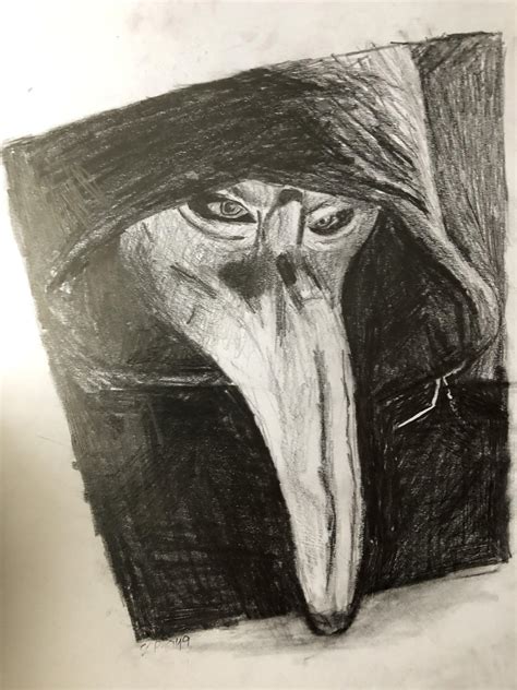 My Drawing Of SCP 049 R SCP