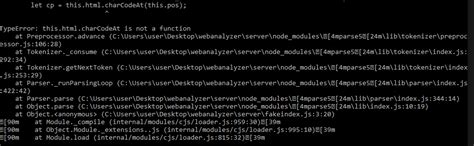 Late Typeerror · Issue 309 · Inikulinparse5 · Github