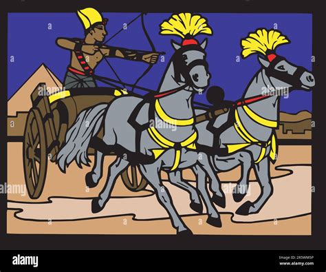 Illustration Of Egyptian Silouette Vector Stock Vector Image And Art