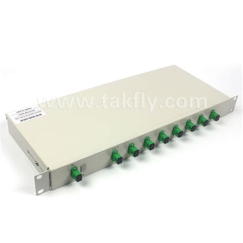 20mm Fiber 2 Way 1 To 2 Sc Apc Plc Splitter Module China 2 Way Plc