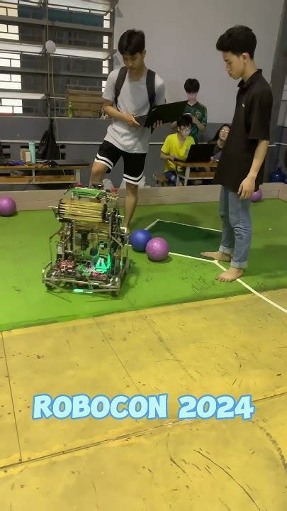 Test Auto Robot Robocon 2024 Robocon Robocon2024 Roboconvietnam Aburobocon Youtube