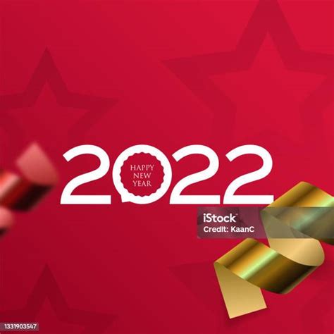 2022 년 새해 편지 휴일 인사말 카드 추상 숫자 벡터 그림입니다 인사말 카드 초대장 캘린더 등의 휴일 디자인 0명에 대한 스톡 벡터 아트 및 기타 이미지 Istock