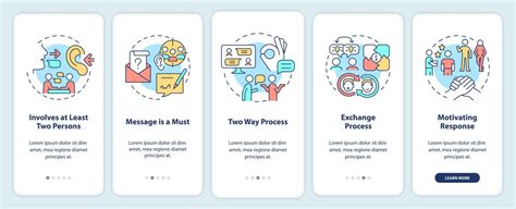 Features Of Communication Onboarding Mobile App Screen Message Is Must