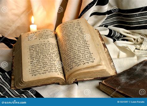 Old Jewish Book Royalty Free Stock Photography - Image: 551597