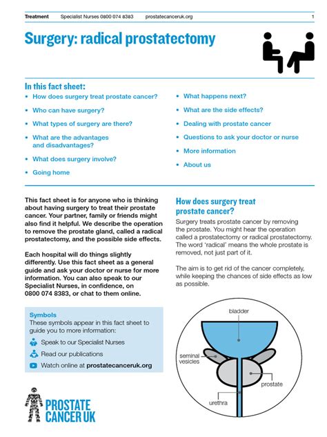 Surgery Radical Prostatectomy Pdf Urinary Incontinence Prostate