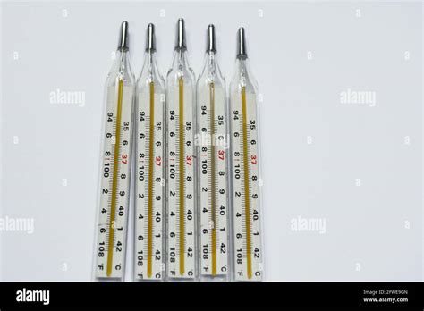 Medical Mercury Thermometer For Measuring Body Temperature Clinical Thermometer Equipment With