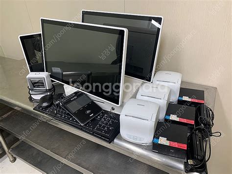 카페식당베이커리용 키오스크 풀세트 판매합니다 총 냉장고 중고나라