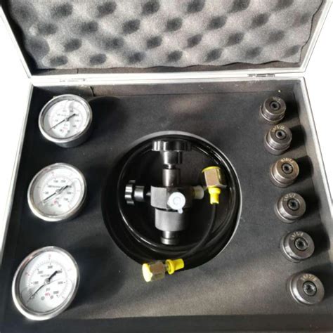 Buy Dnysysj Hydraulic Nitrogen Accumulator Nitrogen Charging Kit Hydraulic Pressure Test Kit