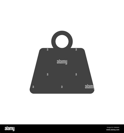 Metal Heavy Mass Icon Flat Vector Illustration Stock Vector Image And Art Alamy