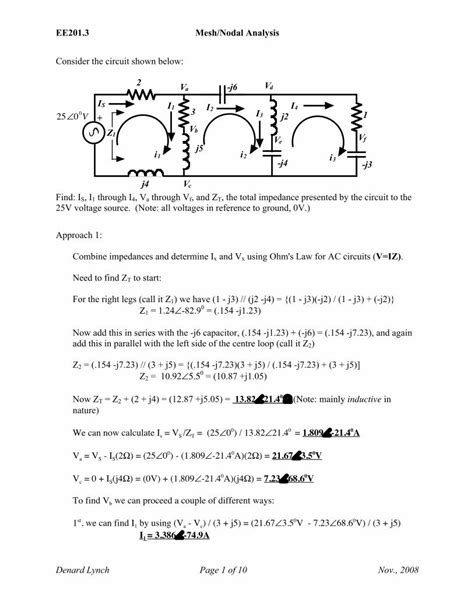Pdf Mesh Nodal Analysis Dokumen Tips