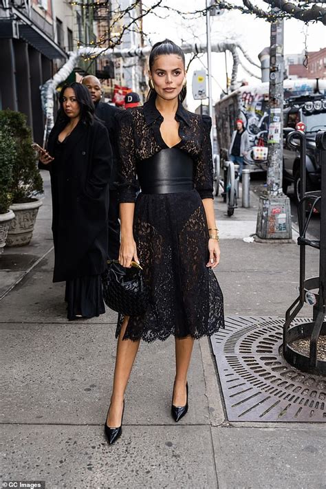 Nicky Hilton And Shanina Shaik Lead The Style Mavens At The Lagence Show During Nyfw Daily