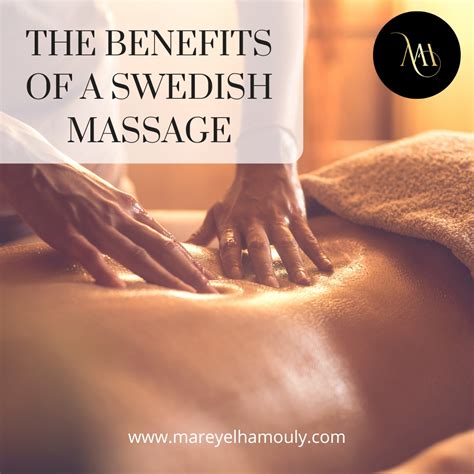 The Benefits Of Swedish Massage Online Massage Courses Marey El Hamouly