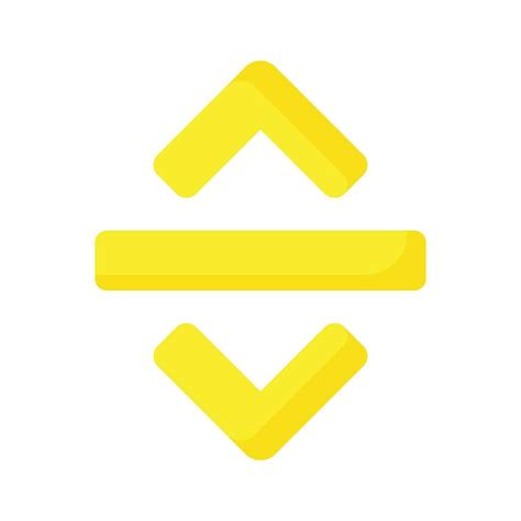 Vertical Resize Arrows Vector Design Vector Art At Vecteezy