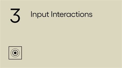 3 Input Interactions Specialeffect Devkit