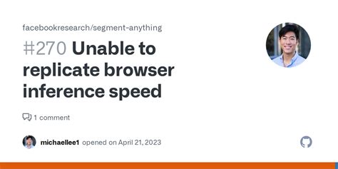Unable To Replicate Browser Inference Speed · Issue 270
